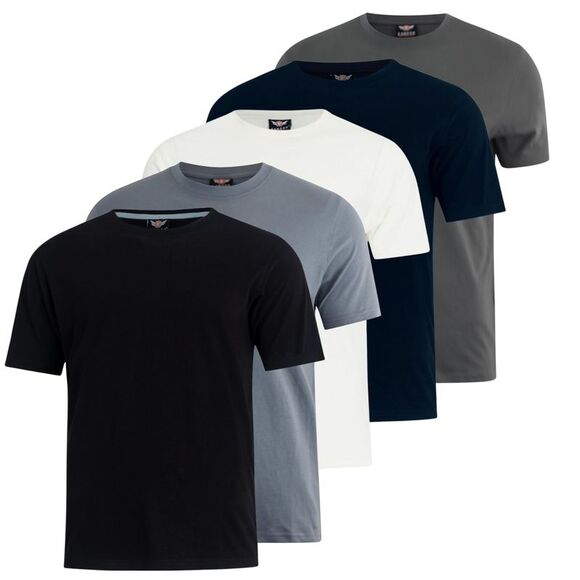 Kandor | Shirts | Kandor Mens Dovar Tshirt Pack Of 5 Bluestone | Poshmark